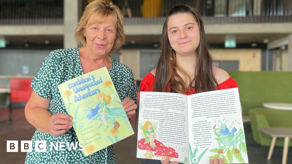 Staffordshire storyteller and student illustrator in fairy tale debut
