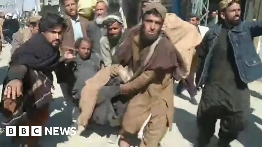 Pakistan: Two fatal blasts cause chaos ahead of election - BBC News