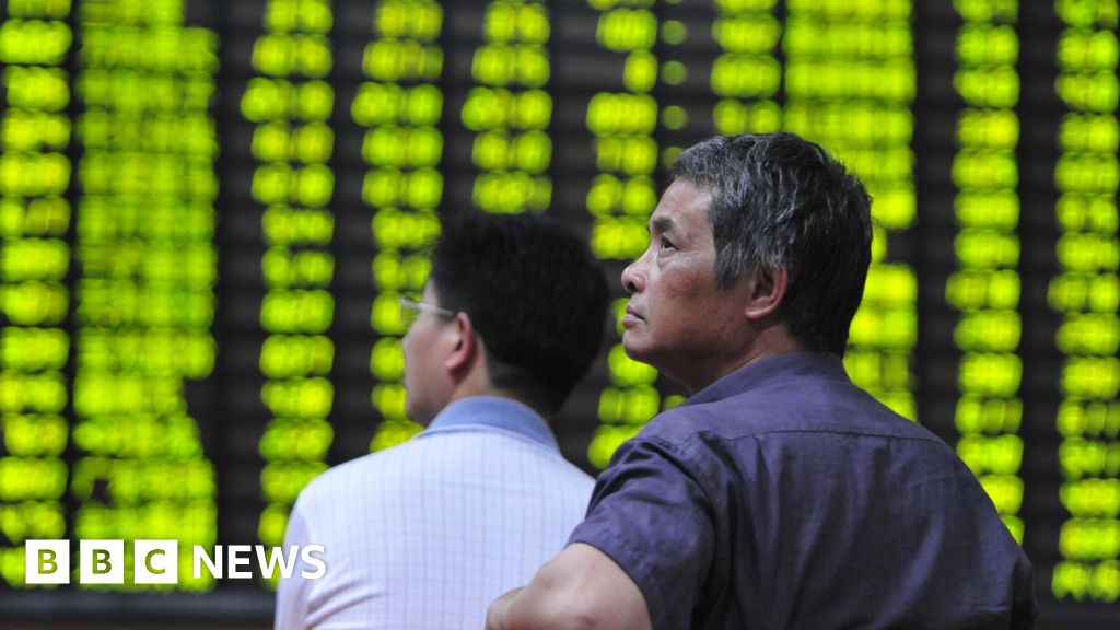 China shares continue to slide after massive sell-off - BBC News