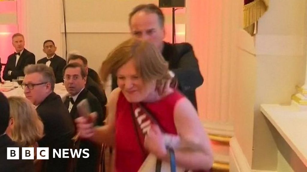 MP Mark Field accused of assaulting Greenpeace activist - BBC News