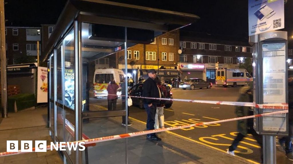 Man shot dead outside Queensbury Tube station named - BBC News