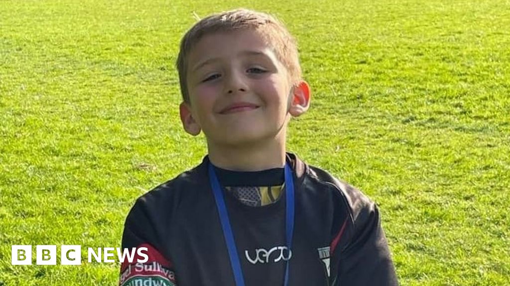 Boy, 10, dies after falling from rope swing - BBC News