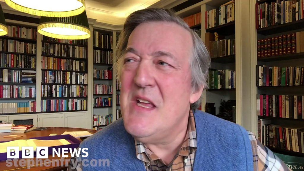 Stephen Fry speaks of 'aggressive' prostate cancer - BBC News