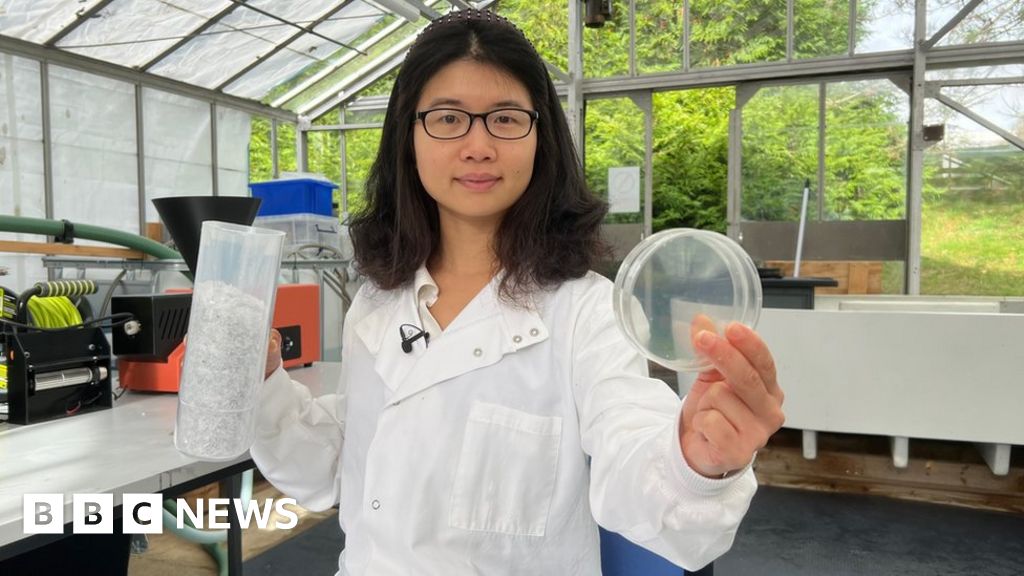 First ever recycling for hidden plastic lab waste - BBC News