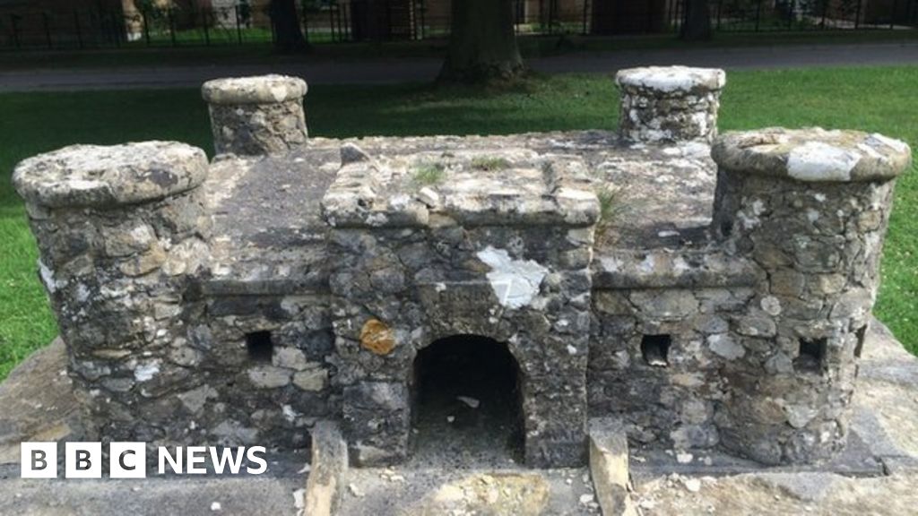 Miniature castle at RAF Little Rissington site to be relocated - BBC News