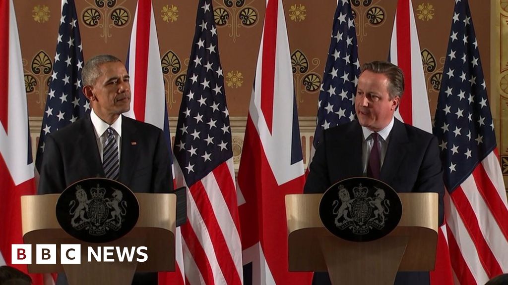 Barack Obama and David Cameron news conference - BBC News