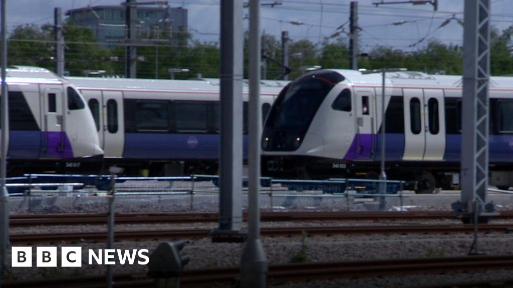 Brand new Elizabeth Line depot opens - BBC News
