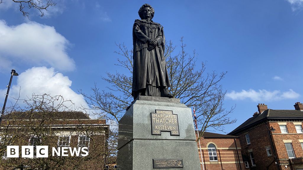 Person identified after Margaret Thatcher statue vandalised - BBC News