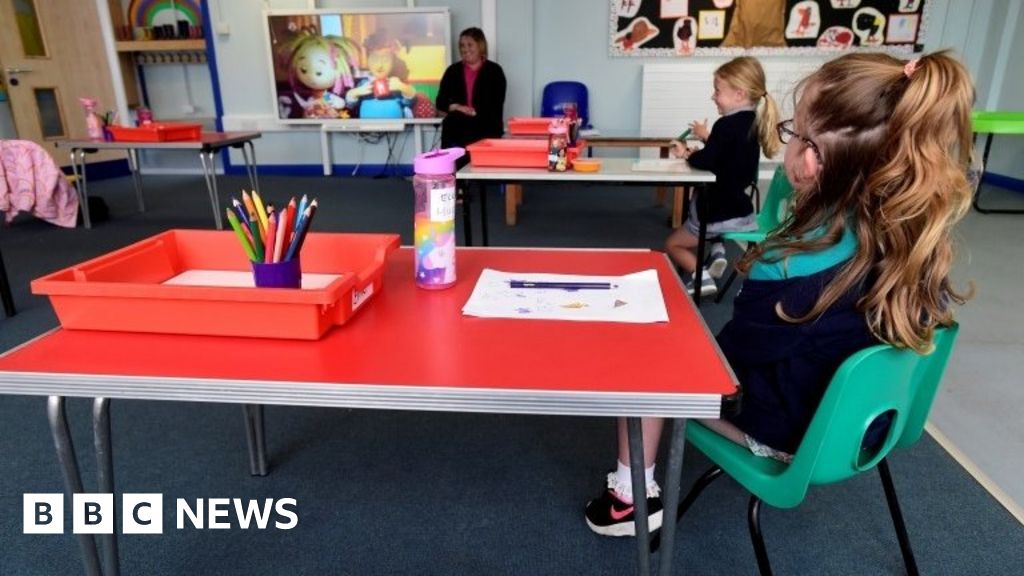 Covid: One in five pupils missing in Wales on schools' return