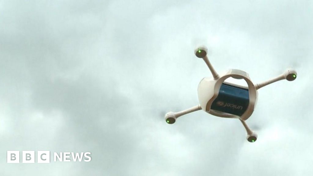 Can drones help Malawi test for HIV? - BBC News