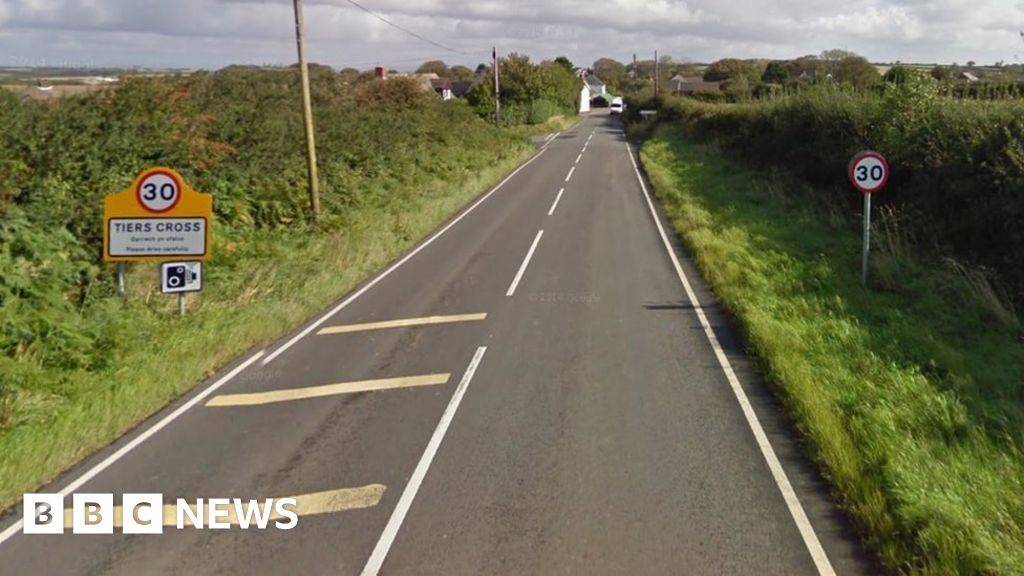Rescue effort as teenage boy falls into Tiers Cross quarry