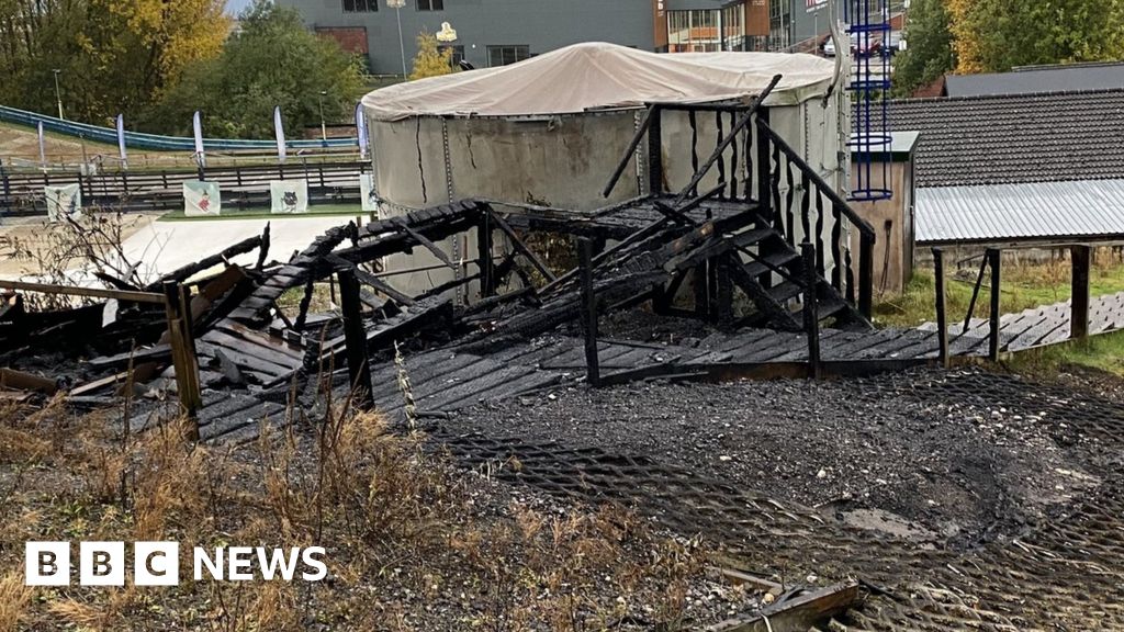 Arson probe after Stoke-on-Trent ski centre fire - BBC News