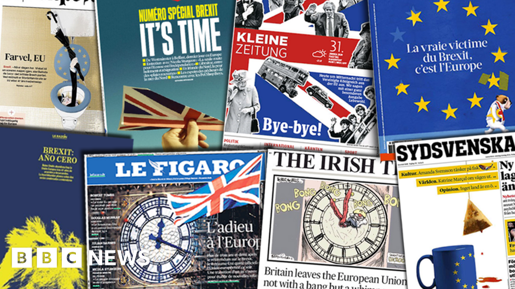 Brexit: Sadness and relief - European papers' view - BBC News