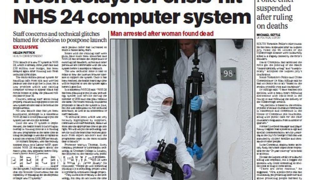 NHS computer 'crisis' and opinion poll fallout - BBC News