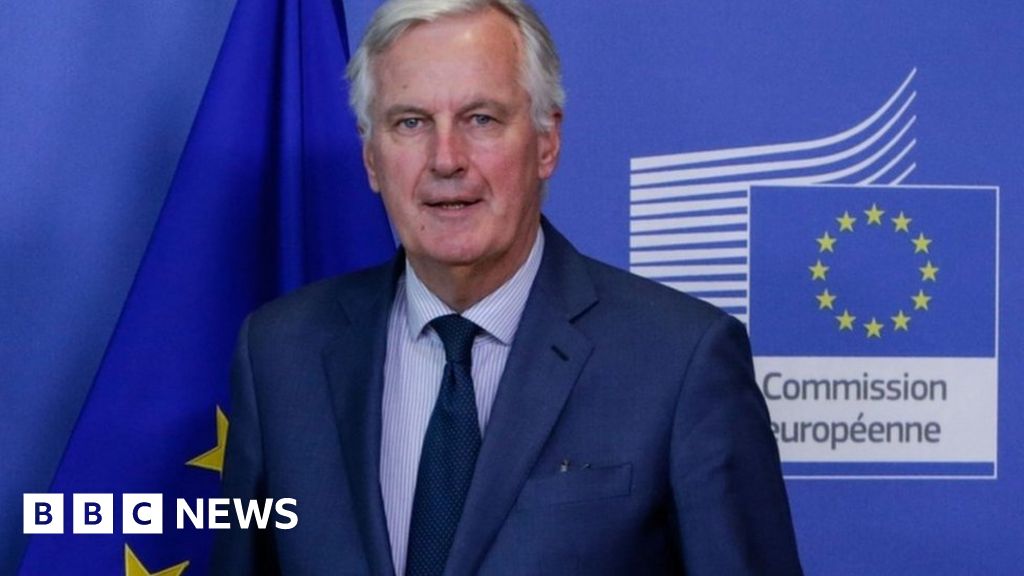 Unionists in Brussels for Barnier Brexit talks - BBC News