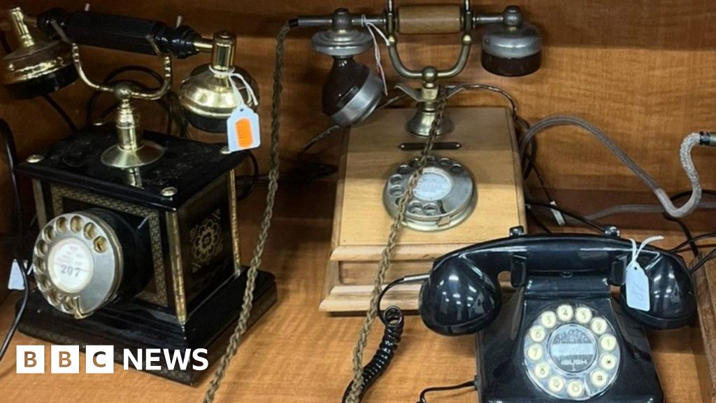 Lichfield auction sees 1,000 vintage phones go under the hammer