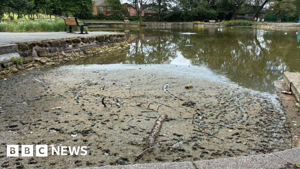 Dried-up Runcorn park boating lake 'an embarrassment'