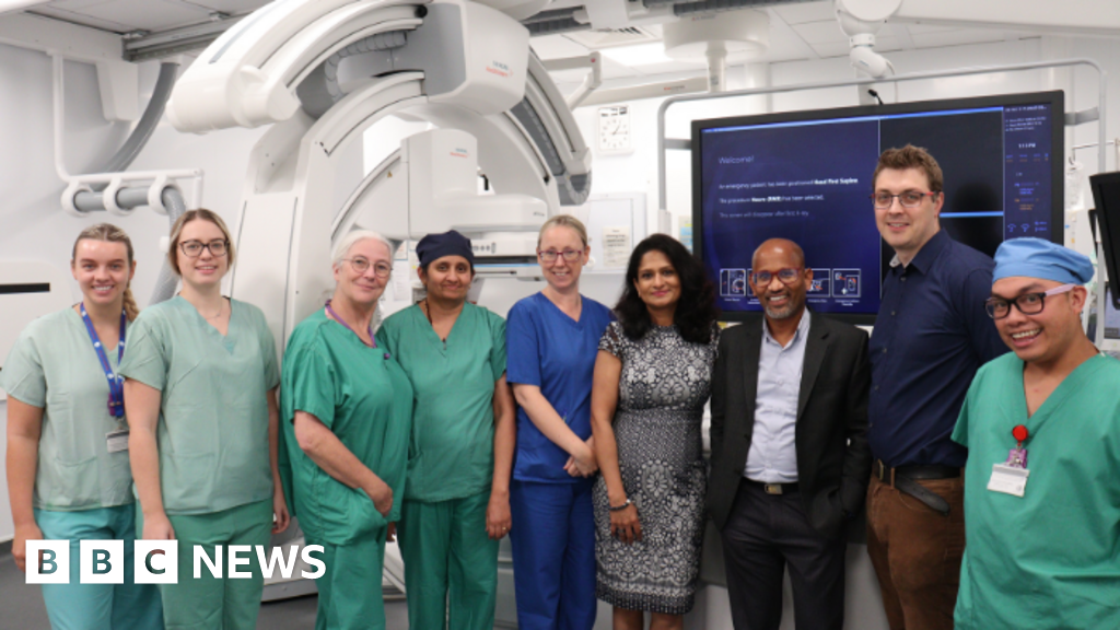 Rare bile duct procedure performed at Devon hospital