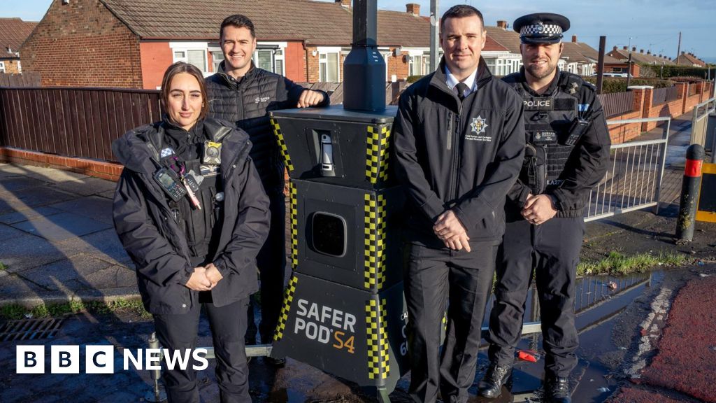 Seaham anti-crime pod damaged a week after installation
