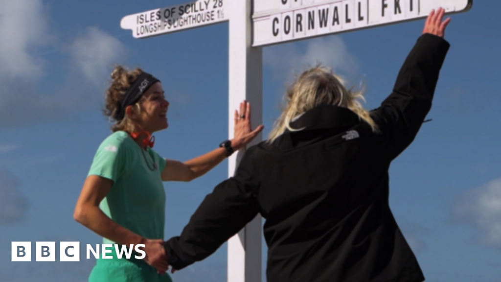 Runner completes 400-mile lap of Cornwall in six days