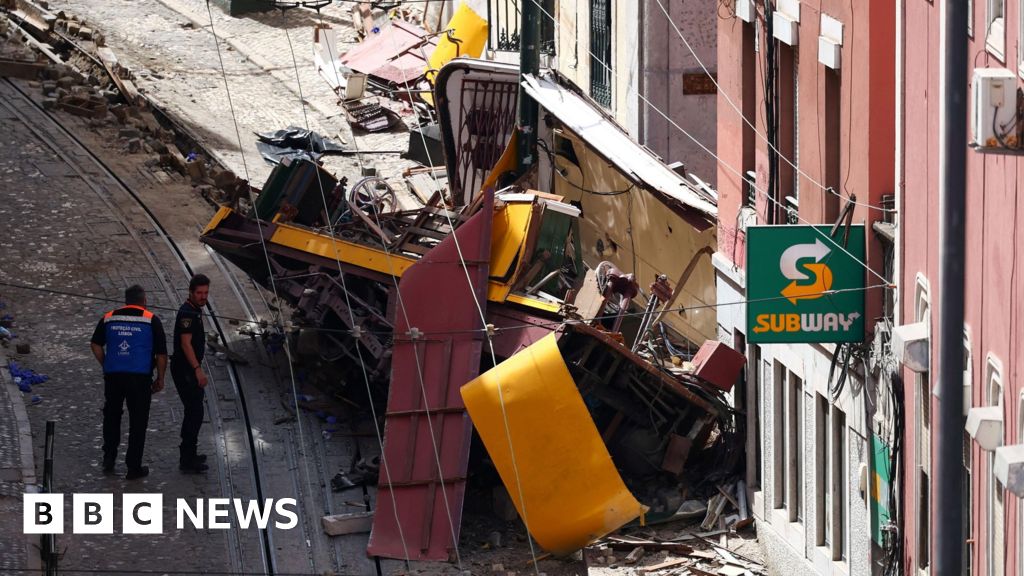 'Out of control': Witnesses describe fatal Lisbon funicular crash - BBC ...