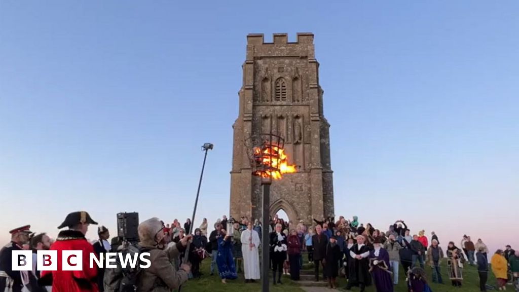 West Country beacons light up to mark 80th anniversary of D-Day
