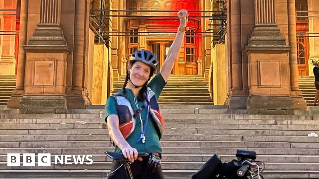 New record for Inverness-Glasgow cycle route - BBC News