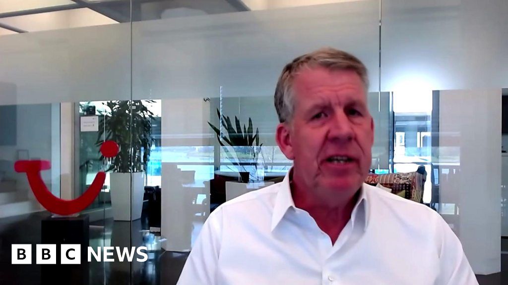 TUI boss says summer holiday season can be saved - BBC News