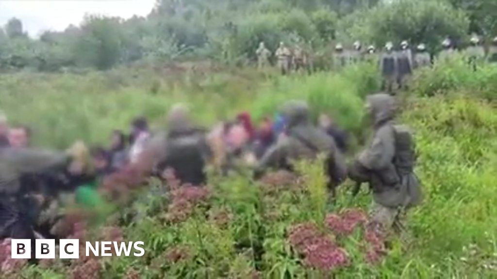 Lithuania accuses Belarus of crossing border - BBC News