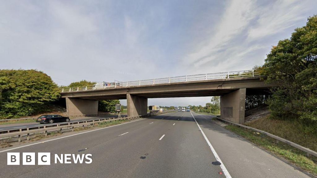 HGV driver hospitalised after crash on M18