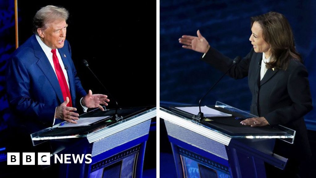 Six highlights from Harris-Trump debate