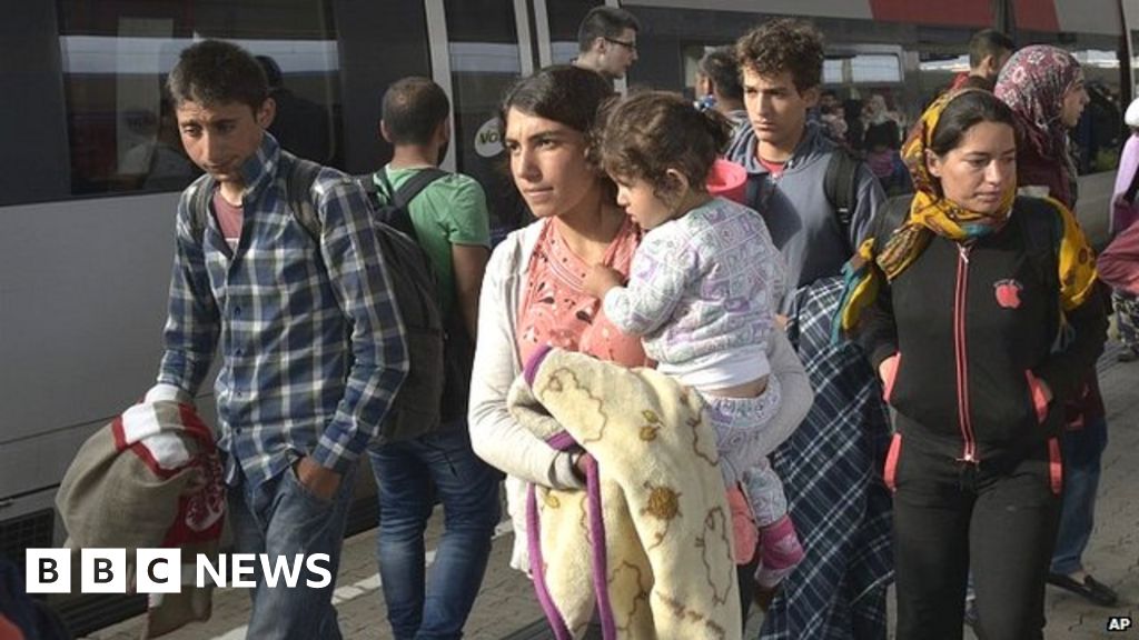 Migrant crisis: Thousands on the move across Europe - BBC News