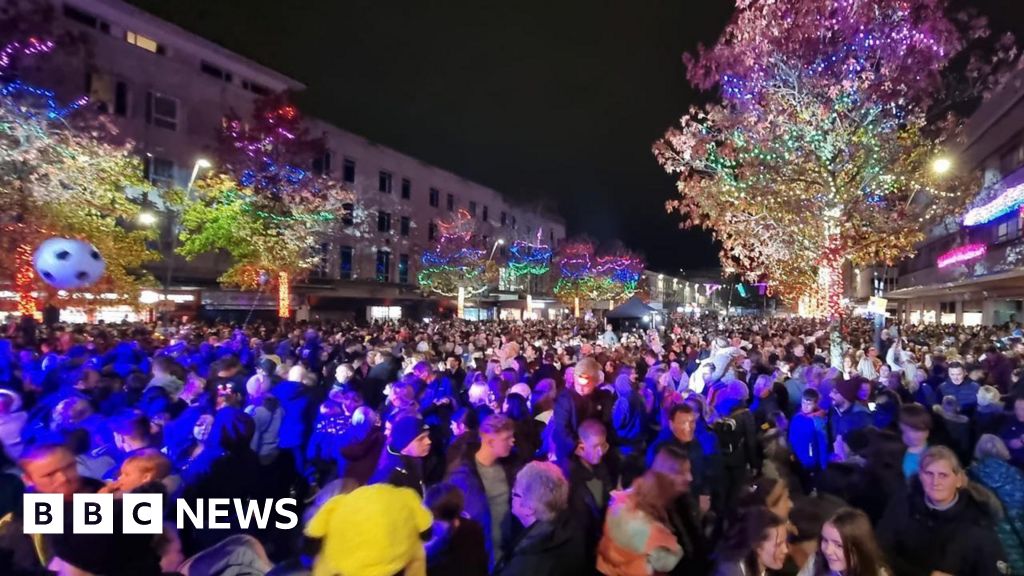 Christmas lights switch on begins across South West