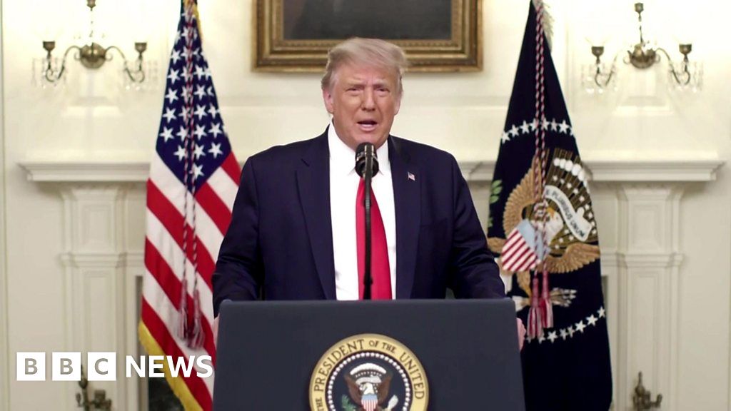 President Trump: The end of the pandemic is in sight