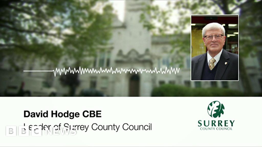 Council boss David Hodge on social care 'agreement' - BBC News