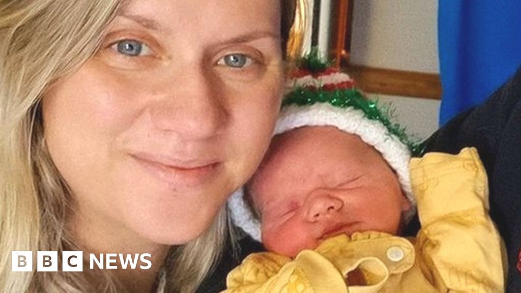 First Christmas baby born a minute after midnight