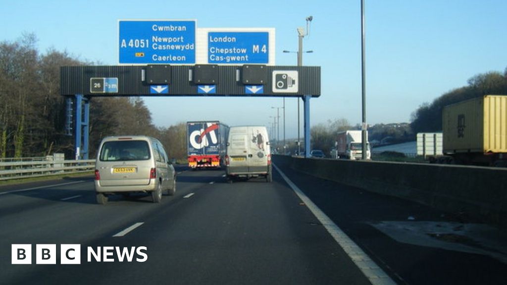 Benefits of M4 relief road 'outweighs £1.1bn costs two to one' - BBC News