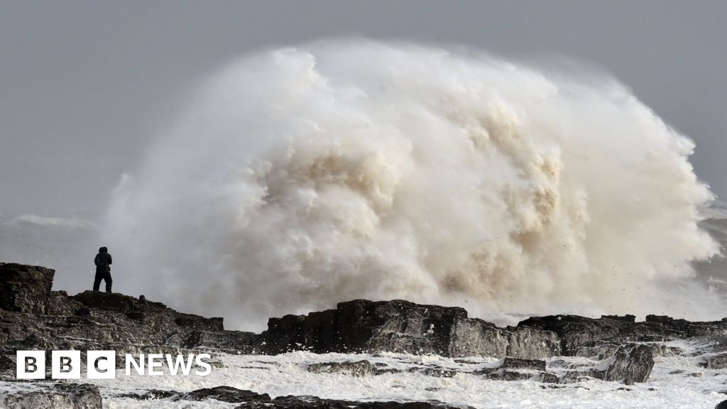 Power being restored after Storm Imogen hits England and Wales - BBC News