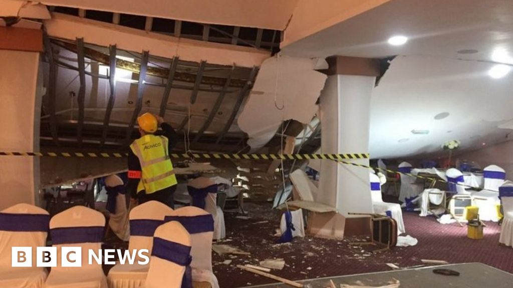 Birmingham banqueting suite owner fined after ceiling collapse - BBC News