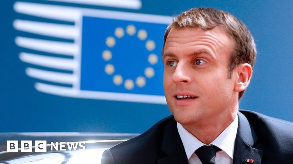 Emmanuel Macron's charm offensive in Brussels debut