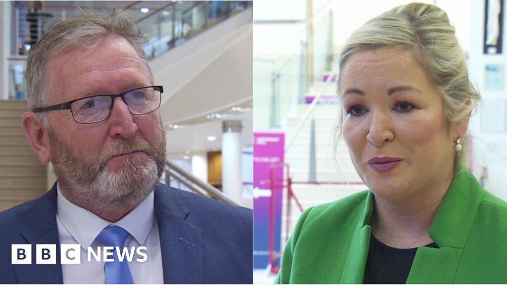 Michelle O'Neill and Doug Beattie welcome new Stormont bill - BBC News