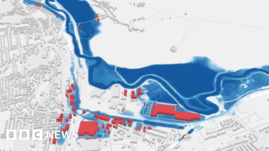 Storm Christoph floods tracked by satellite radar