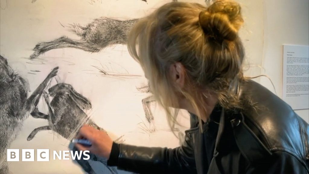 Devon artist wants people to rub out her work