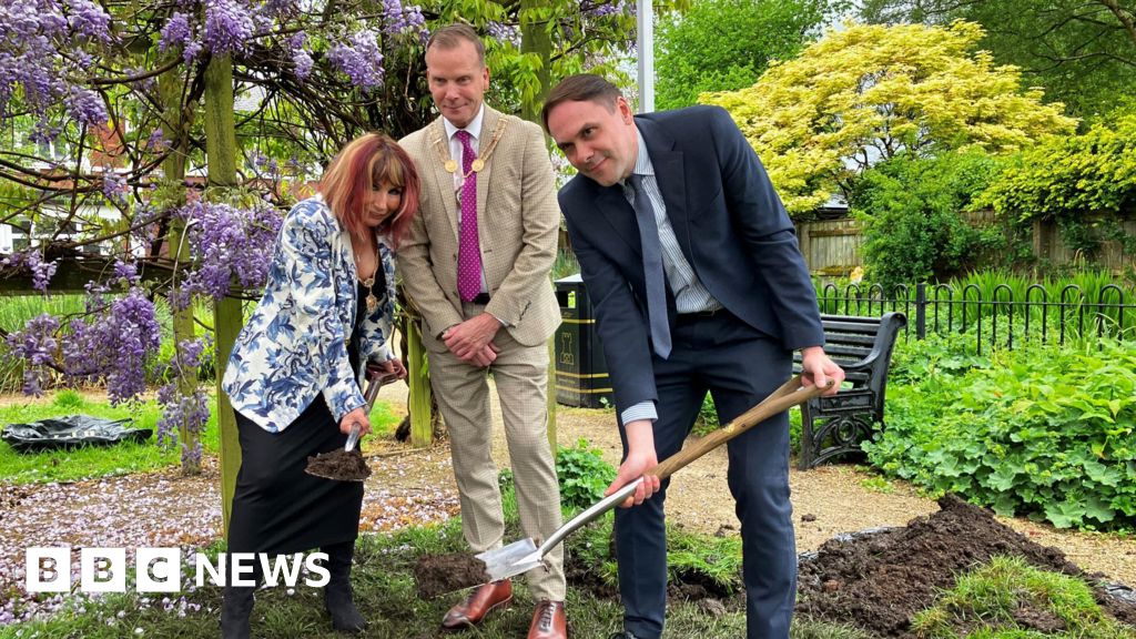 Newcastle-under-Lyme time capsule buried for future generations