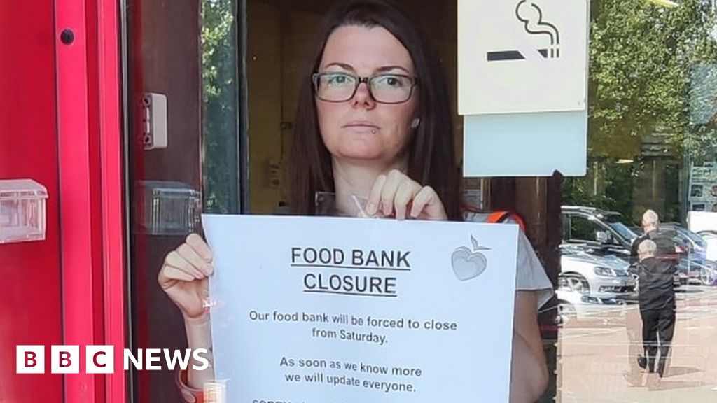 Telford Food Share Project under 'threat of closure within days' - BBC News