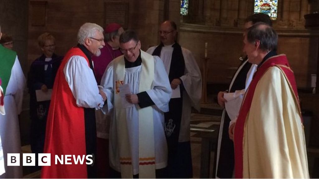 Belfast's St Anne's Cathedral: Catholic priest installed for first time ...