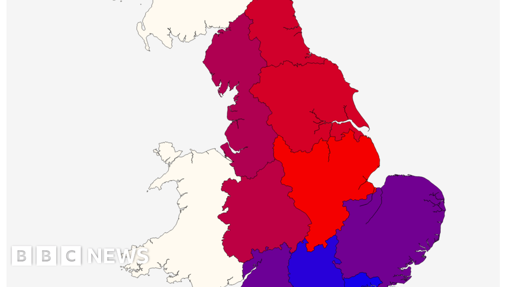 North-south divide mapped in GCSE results - BBC News