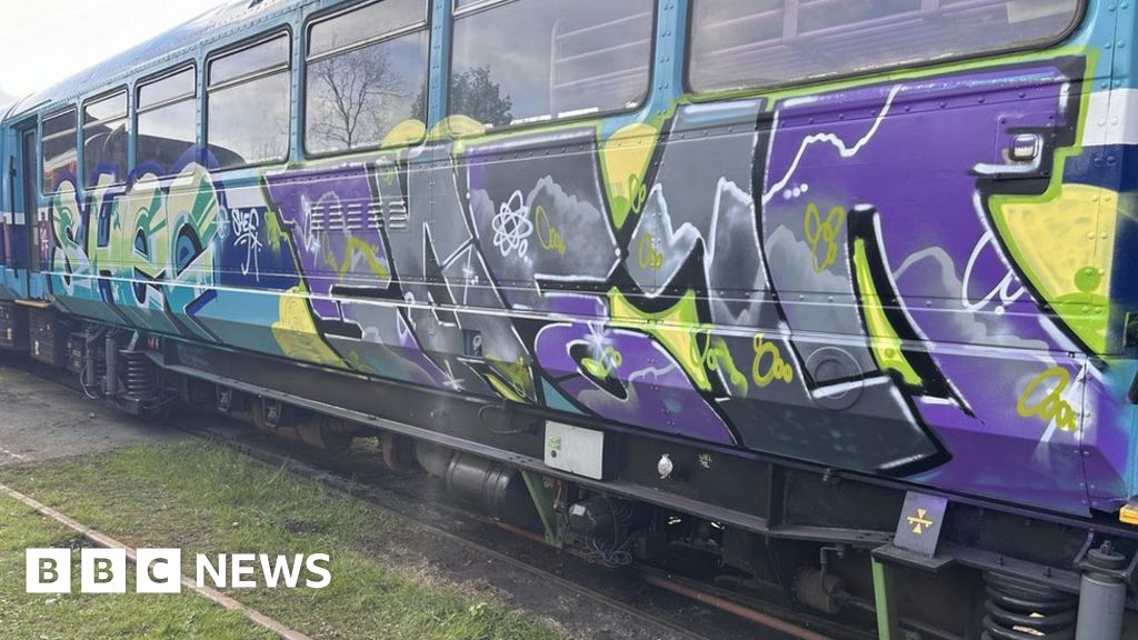 Heritage railway hit by 'major' graffiti attack across two trains