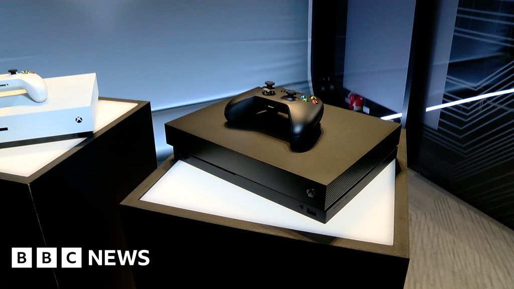 E3 2017: First look at Microsoft's new console - BBC News