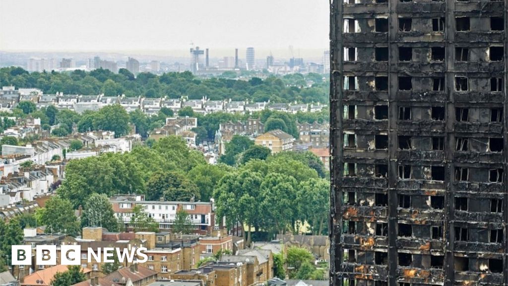 Grenfell Tower: Polyethylene cladding on scores of towers - BBC News